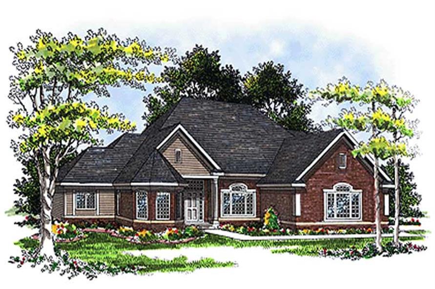 Country - European Home with 3 Bedrooms, 2575 Sq Ft | House Plan #101-1056