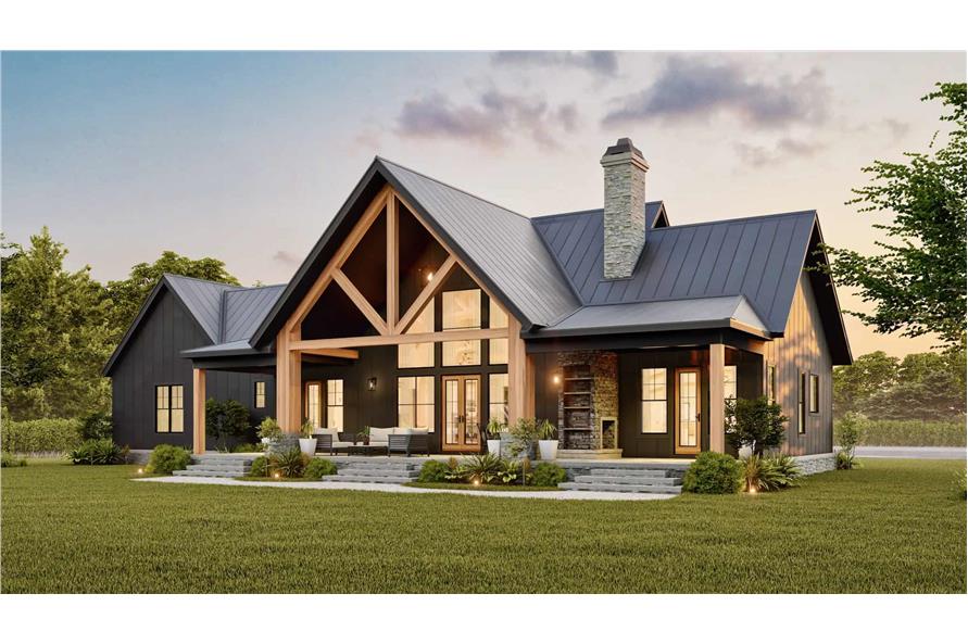Modern Farmhouse House Plan - 3 Bedrms, 3 Baths - 1928 Sq Ft - #106-1353