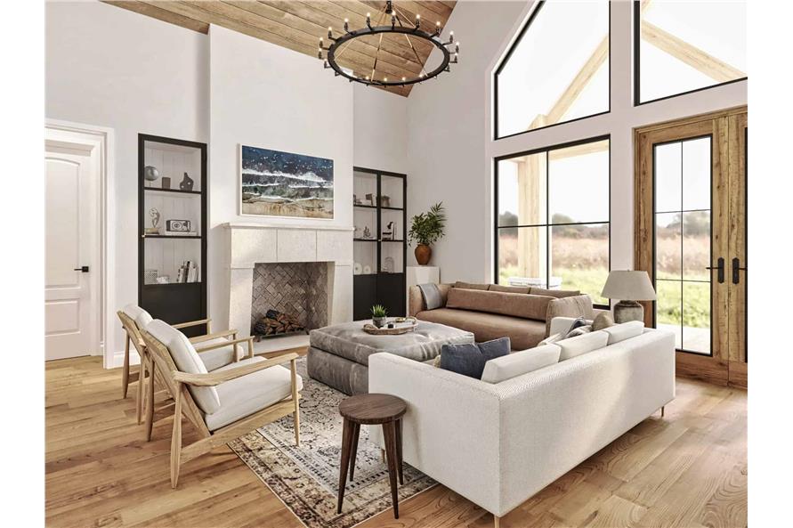 Modern Farmhouse House Plan - 3 Bedrms, 3 Baths - 1928 Sq Ft - #106-1353
