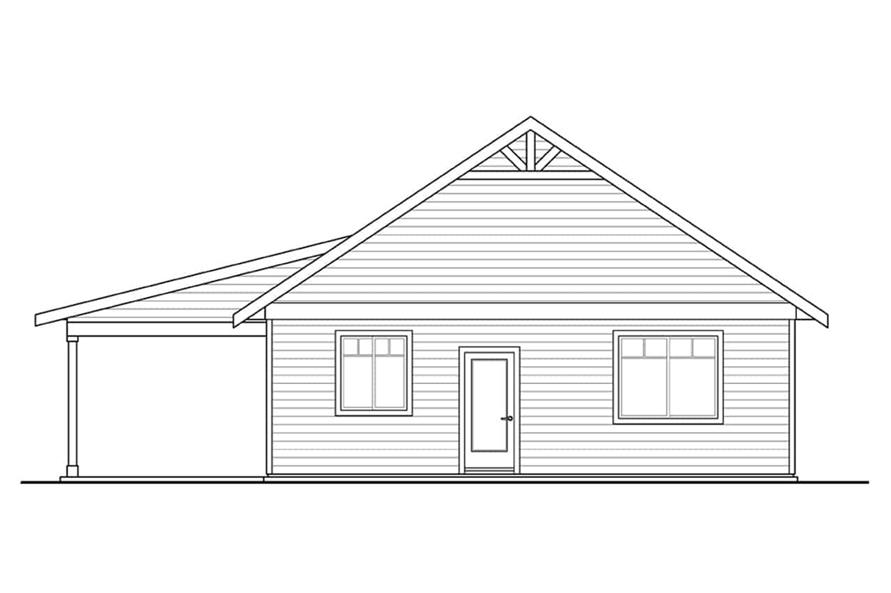 Cottage House Plan - 0 Bedrms, 1 Baths - 704 Sq Ft - #108-2030