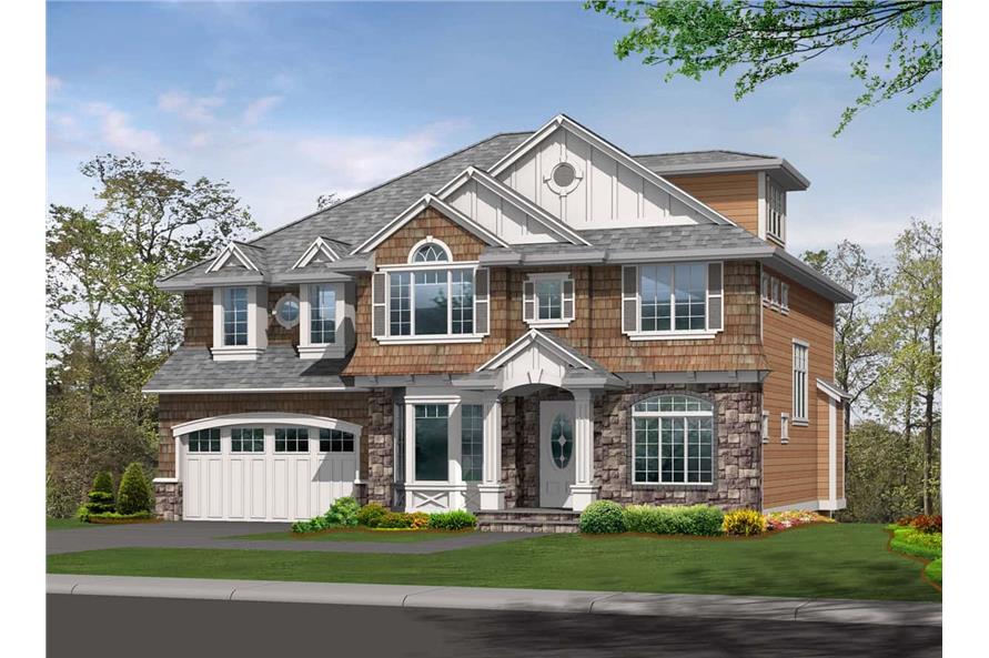 Traditional House Plan - 4 Bedrms, 2.5 Baths - 2940 Sq Ft - #115-1471