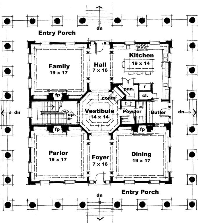 Georgian Revival House Plans at Joan Ruhl blog