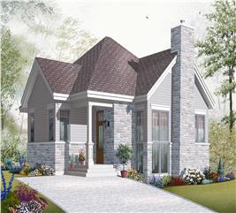 Traditional, Multi-Level House Plans - Home Design DDI92-214 # 2015