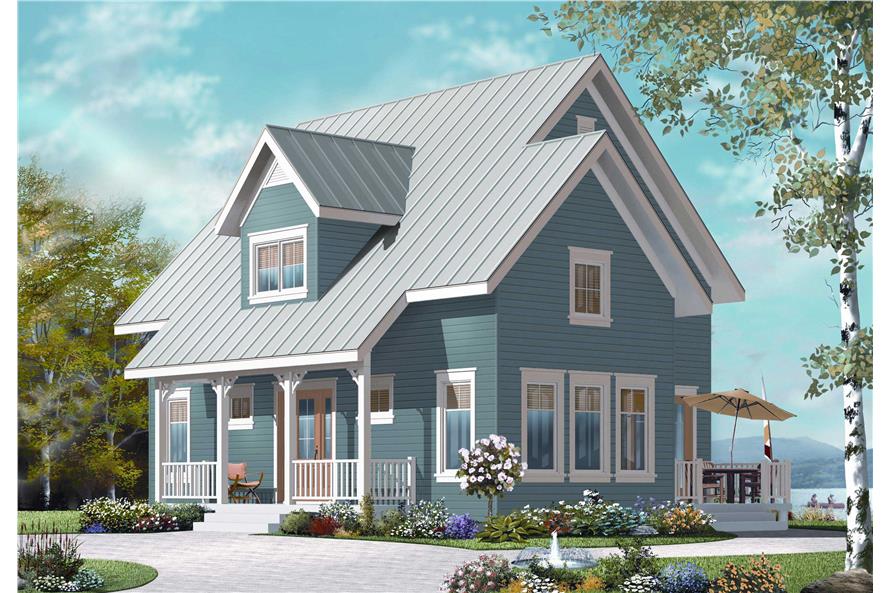 Country Home Plan - 3 Bedrms, 2 Baths - 1508 Sq Ft - #126-1153