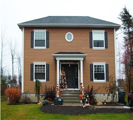 Small Colonial House Plan - 3 Bedrms, 1422 Sq Ft - #126-1341