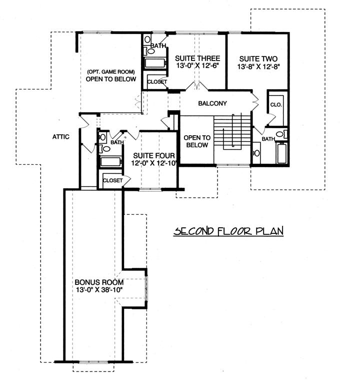 Craftsman House Plans- Home Plans EDG-3866