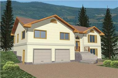 Split-Level House Plans - Raised Ranch Floor Plans & Bi-Level Designs ...