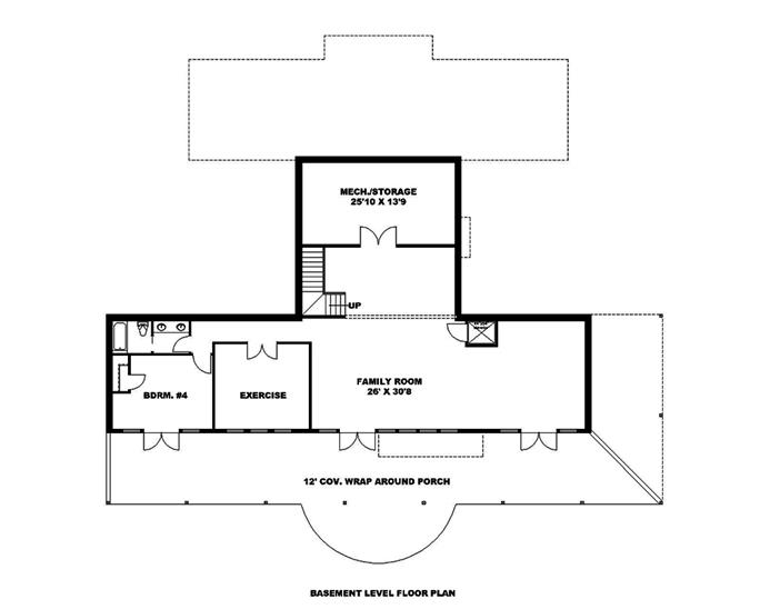 Contemporary Home - 4 Bdrm, 4 Bath, 5987 Sq Ft - Plan #132-1691