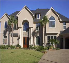 5400 Sq Ft Luxury Country Manor House Plan #134-1351: 4 Bedrooms