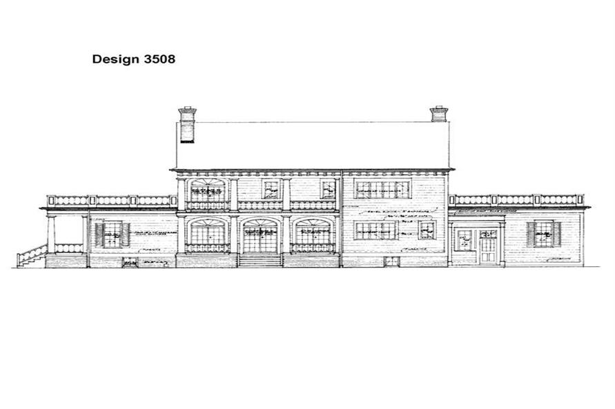 Colonial Plantation Drawing