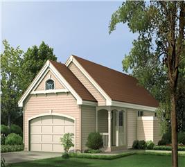 Ranch House Plan #138-1136: 3 Bedrm, 983 Sq Ft Home | ThePlanCollection