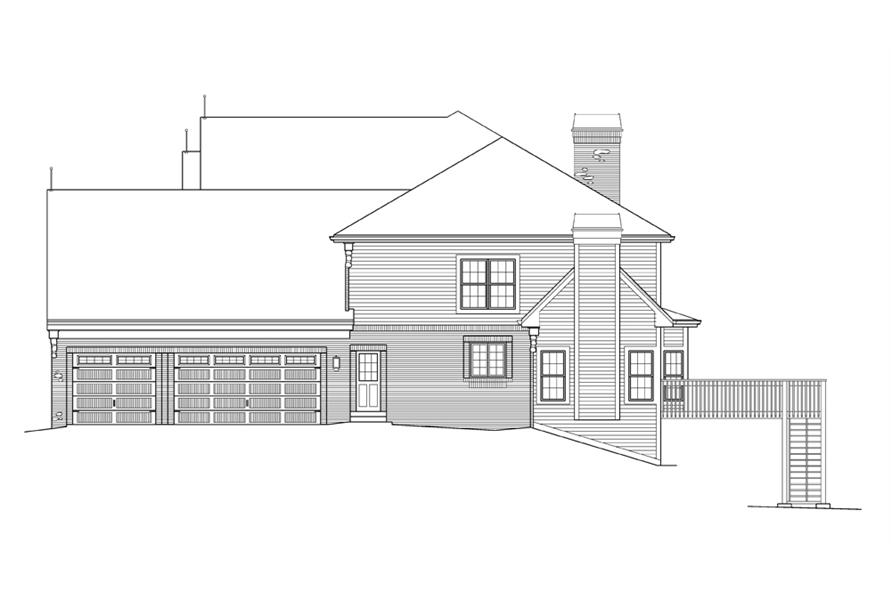 European House Plan #138-1216: 4 Bedrm, 4409 Sq Ft Home | ThePlanCollection