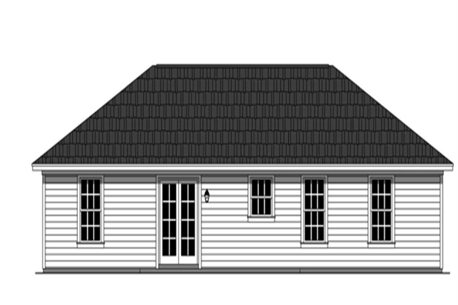 Small House Plans Floor Plan - 3 Bedrms, 2 Baths - 1216 Sq Ft - #141-1256