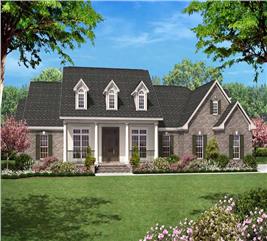 Traditional Country Home Floor Plan – Four Bedrooms | Plan #142-1005