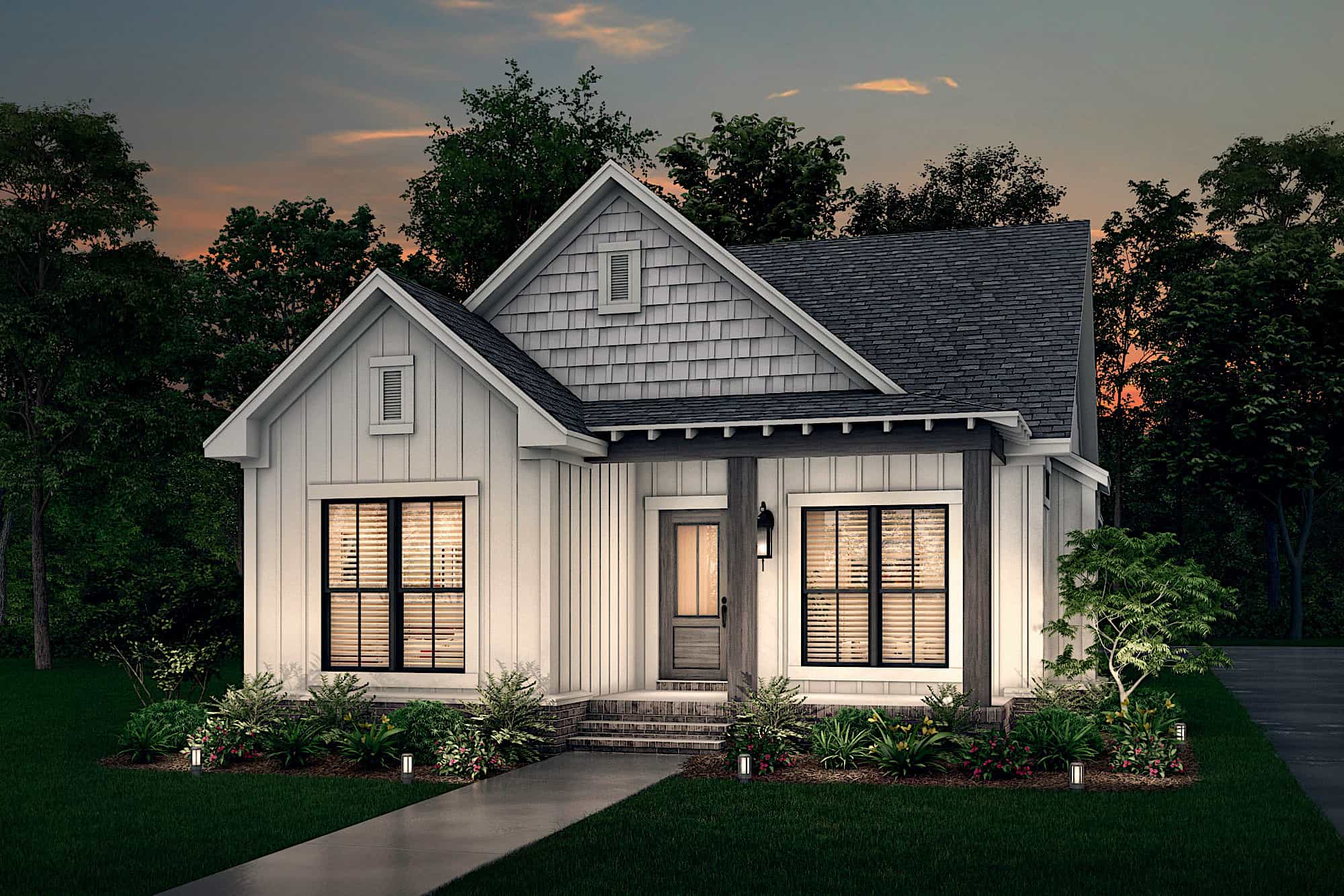 One Story House Plans & Single Story Plans | The Plan Collection