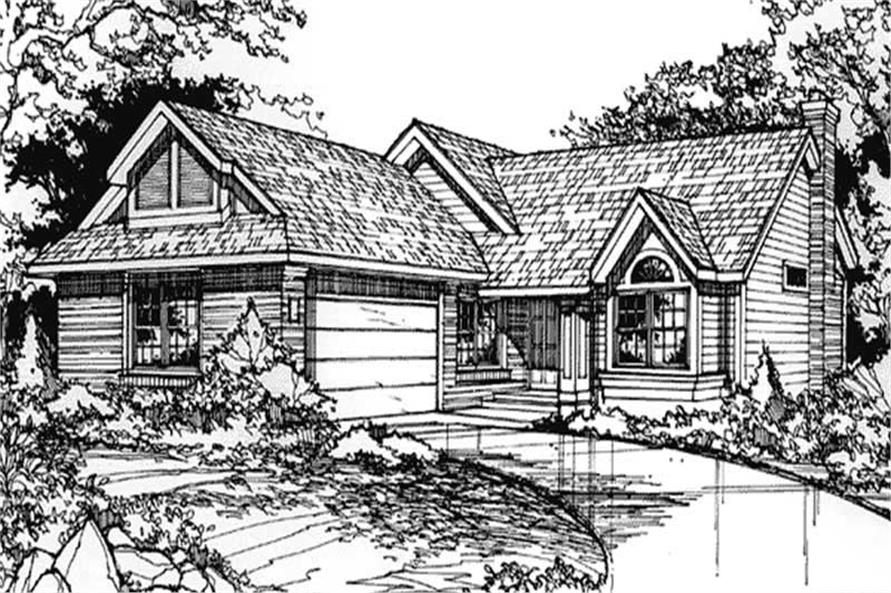 Country Floor Plan - 3 Bedrms, 2 Baths - 1830 Sq Ft - #146-1293