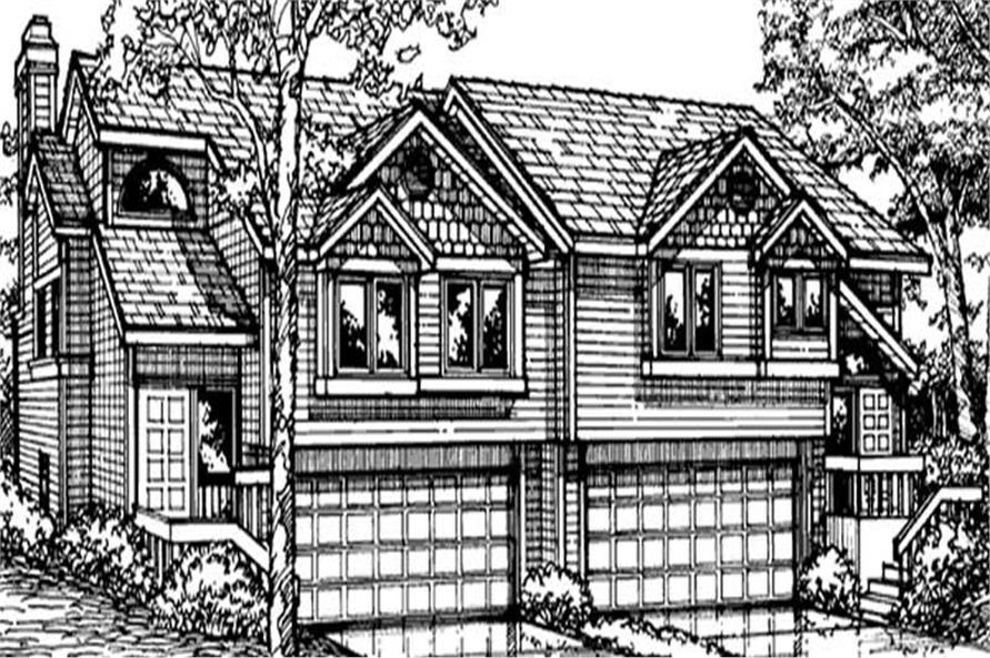 Duplex or 4-Plex Plan - 2 Bedrms, 1.5 Baths - 1255 Sq Ft Per Unit ...