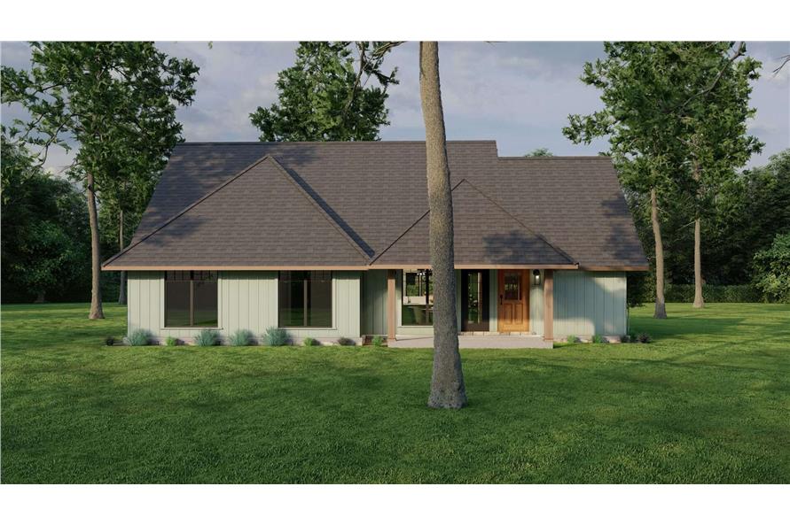 Vacation Cabin House Plan - 3 Bed, 1.5 Bath, 1212 Sq Ft - #153-1718