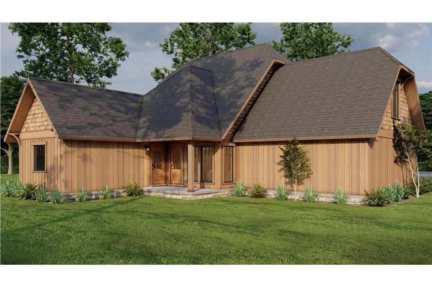 Cabin House Plan - 3 Bedrms, 2.5 Baths - 1834 Sq Ft - #153-1720