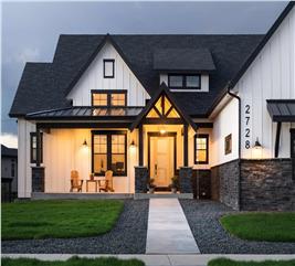 Contemporary House Plan - 3-7 Bed, 2.5-6 Bath, 2580-4628 Sq Ft - #161-1185