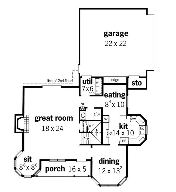 Victorian House Plans - Home Design RG1904 # 1826