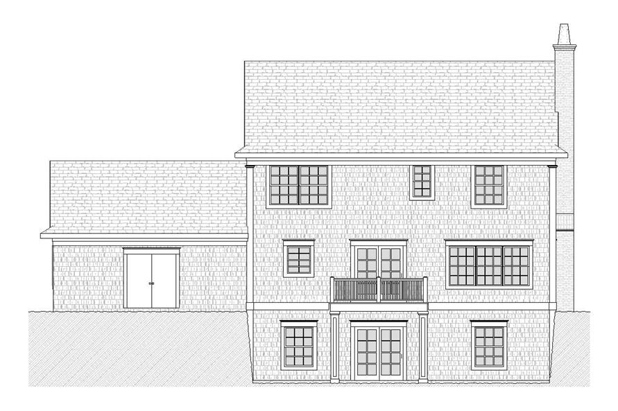 Traditional House Plans - Home Design 168-1056