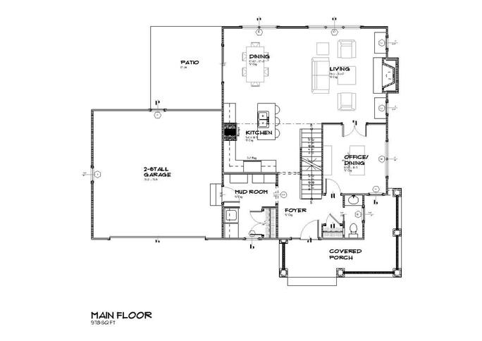 Country House Plan - 4 Bedrms, 3.5 Baths - 1920 Sq Ft - #168-1083
