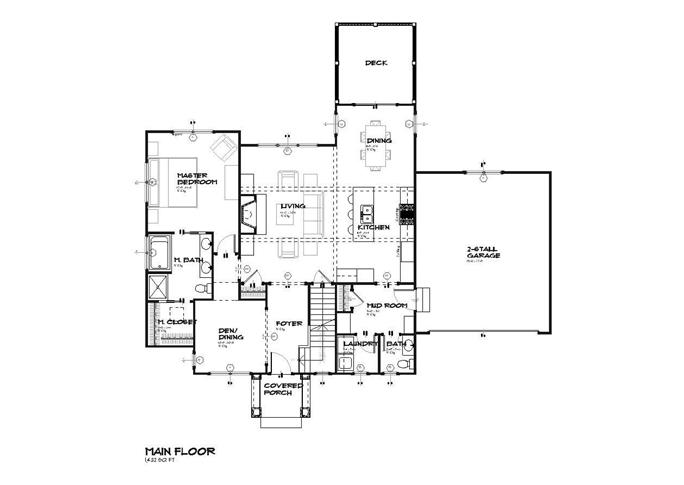 Traditional House Plans - Home Design North Star