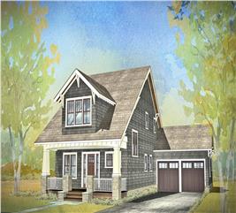 Craftsman Bungalow Floor Plan - 4 Bed, 3.5 Bath, 4026 Sq Ft, #168-1145