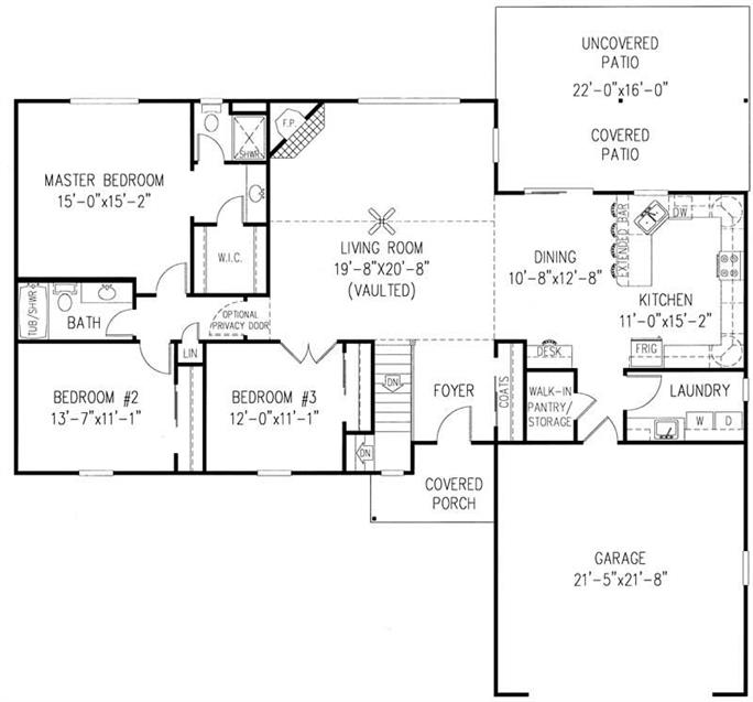 Contemporary House Plans - Home Design UDI-C133 # 3675