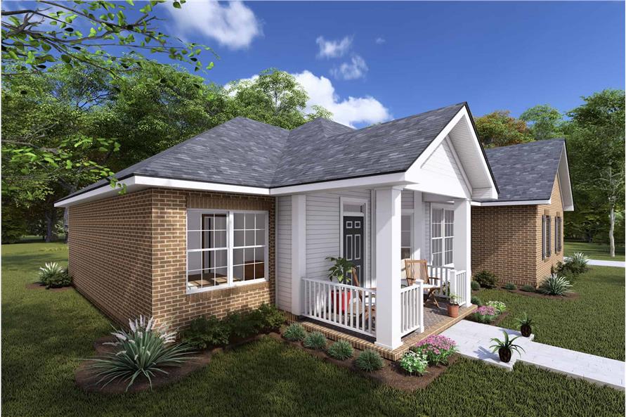 Traditional House Plan #178-1316: 3 Bedrm, 1472 Sq Ft Home Plan