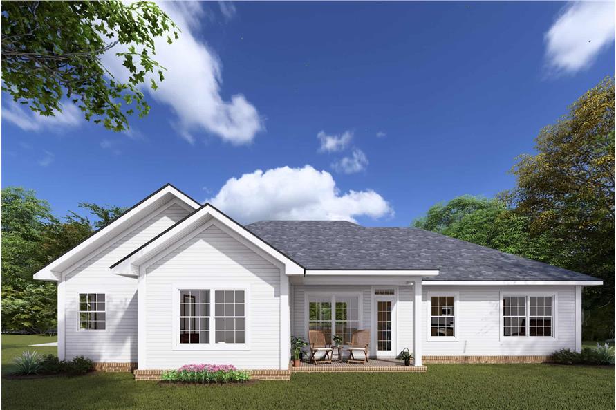 Traditional House Plan #178-1316: 3 Bedrm, 1472 Sq Ft Home Plan