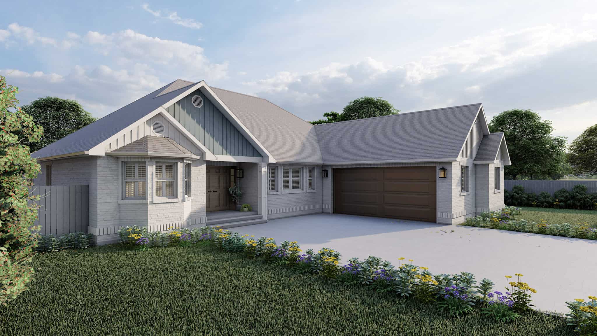 Country Home Plan - 3-5 Bedrms, 2-3 Baths - 2288-4564 Sq Ft - #187-1202