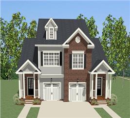 Contemporary Multi-Generation House Plan: 2 Bedrms, 2528 Living Sq Ft