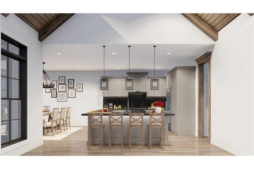 Rustic Home - 3 Bedrms, 3 Baths - 1757 Sq Ft - Plan #193-1085