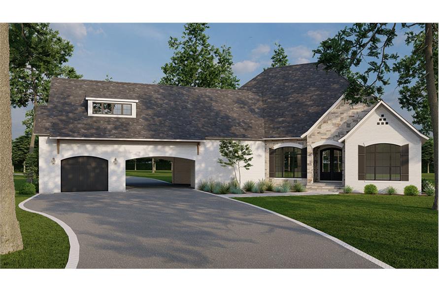 European Floor Plan - 3 Bedrms, 2.5 Baths - 2826 Sq Ft - #193-1262