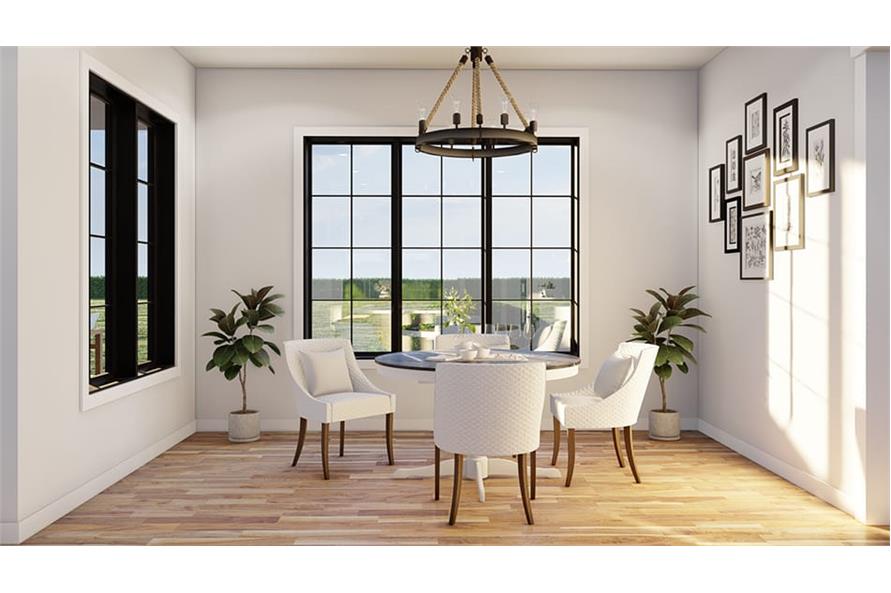 Contemporary Home Plan - 3 Bedrms, 3.5 Baths - 2998 Sq Ft - #193-1264