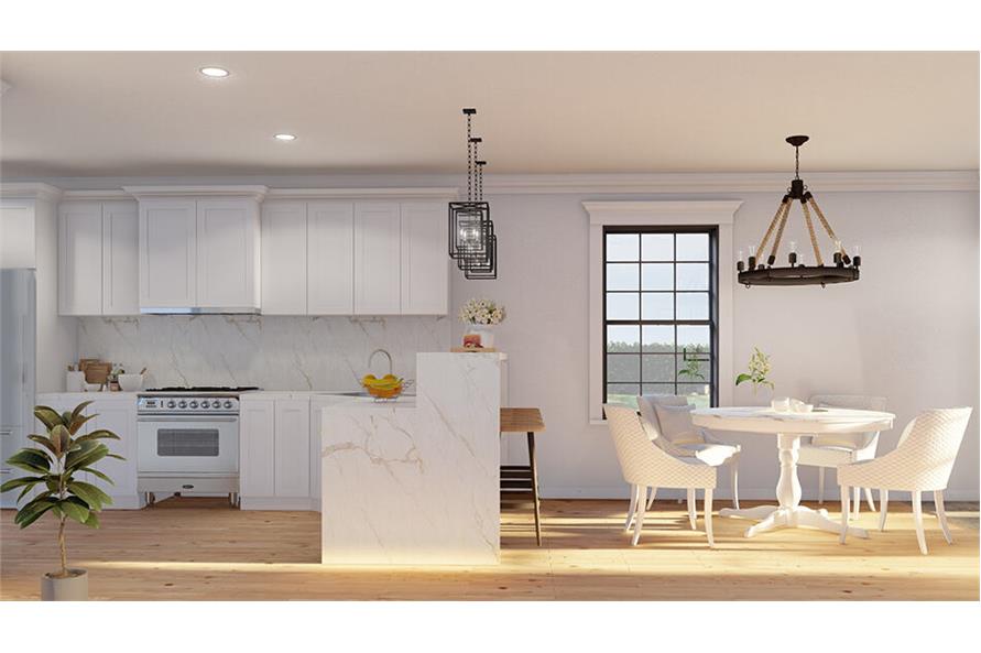 Small Country Floor Plan - 3 Bed, 2 Bath, 1250 Sq Ft - #193-1282
