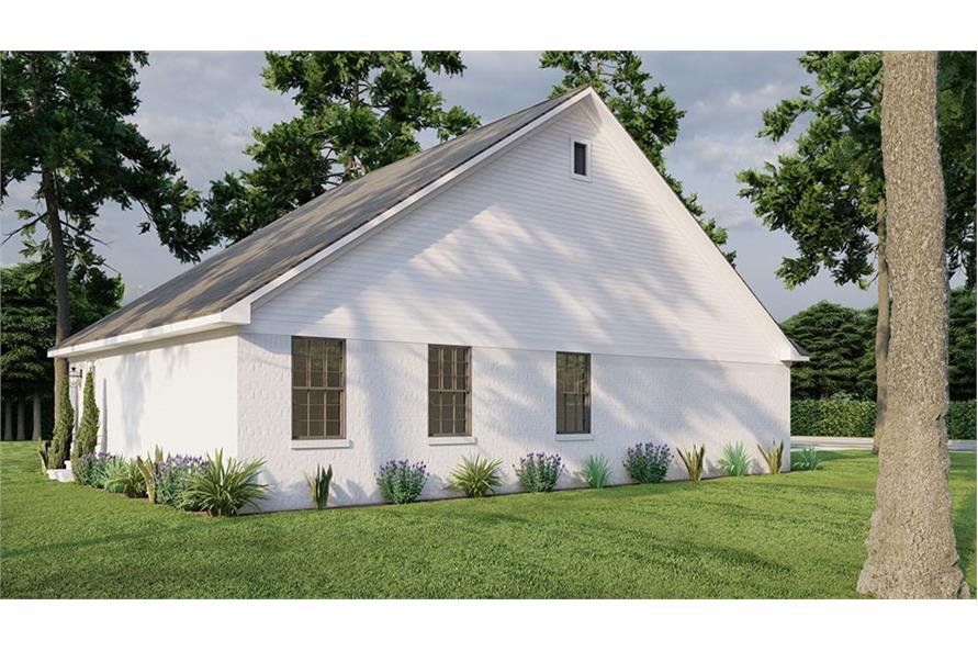 Small Country Floor Plan - 3 Bed, 2 Bath, 1250 Sq Ft - #193-1282