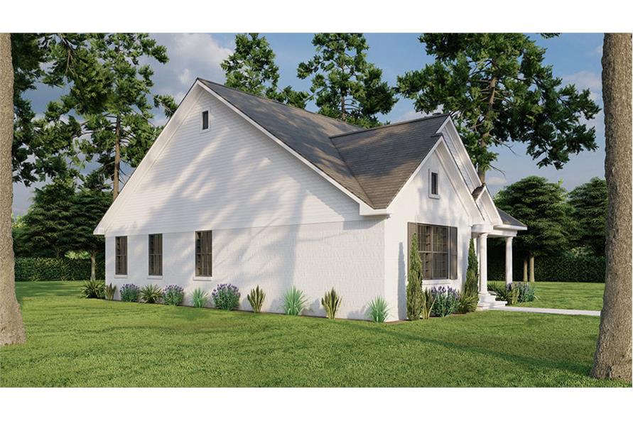 Small Country Floor Plan - 3 Bed, 2 Bath, 1250 Sq Ft - #193-1282