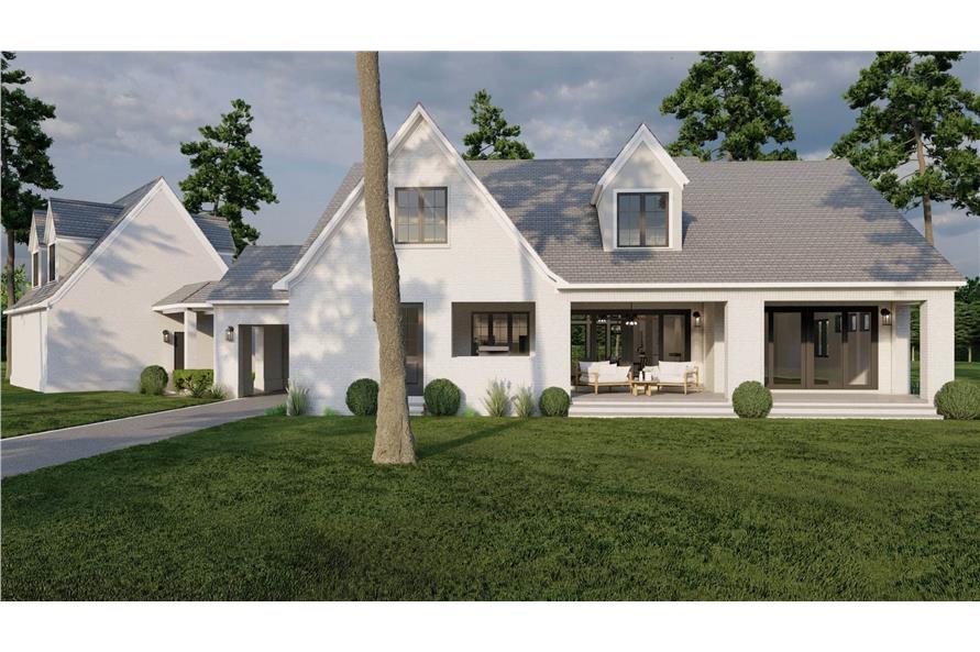 European House Plan - 4 Bedrms, 4 Baths - 3299 Sq Ft - #193-1284