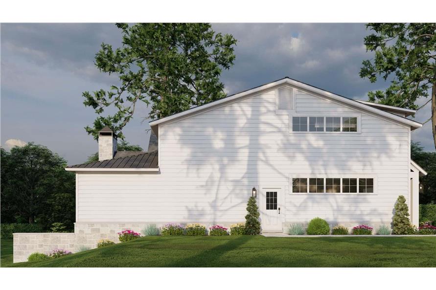 Farmhouse House Plan - 4 Bedrms, 2.5 Baths - 2552 Sq Ft - #193-1318