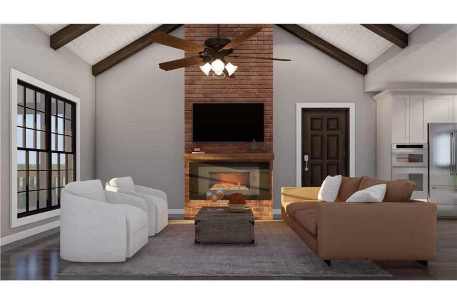 Farmhouse Floor Plan - 3 Bedrms, 2 Baths - 3283 Sq Ft - #193-1320