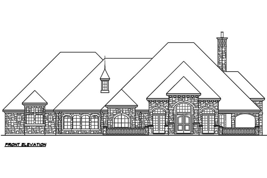 5 Bedrm, 7365 Sq Ft Mediterranean House Plan #195-1117