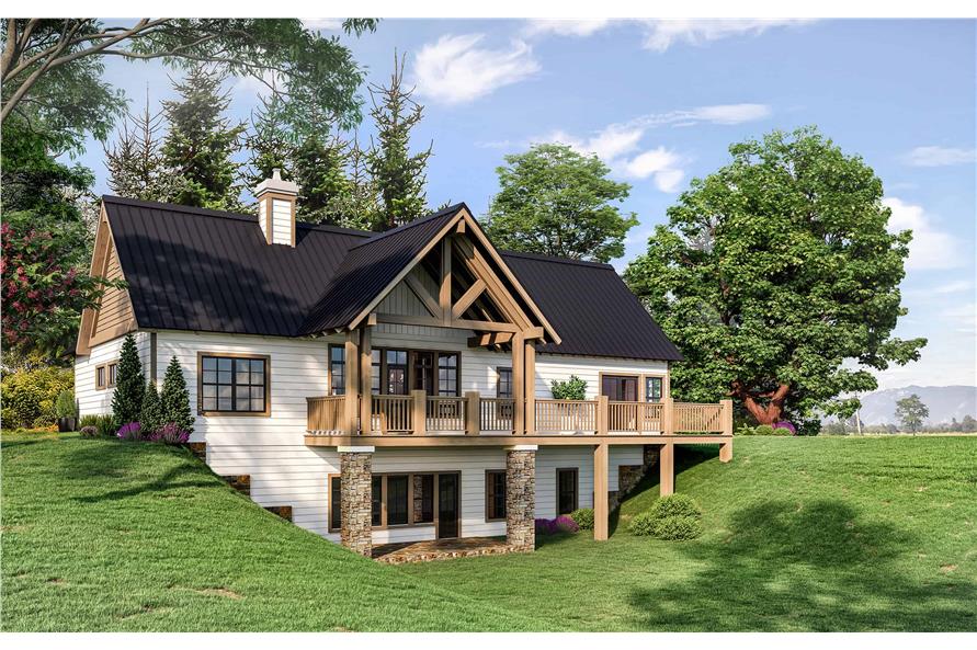 Modern Farmhouse Floor Plan - 3 Bed, 3.5 Bath, 1892 Sq Ft - #205-1231