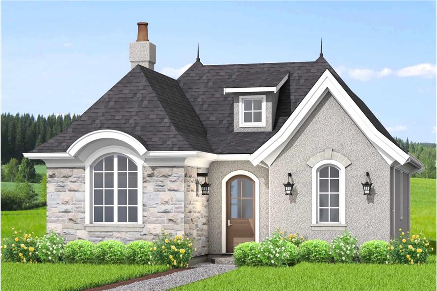 French Home Plan - 1 Bedrms, 1 Baths - 899 Sq Ft - #211-1016
