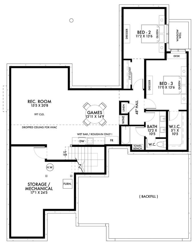 Contemporary House Plan - 1-3 Bedrms, 1750 - 3138 Sq Ft - #211-1033