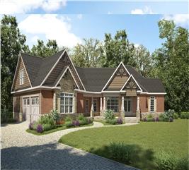 Craftsman Floor Plan - 4 Bedrms, 4.5 Baths - 4095 Sq Ft - #213-1020