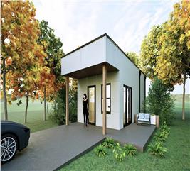 Modern Home Plan - 4 Bedrms, 3.5 Baths - 2877 Sq Ft - #223-1014