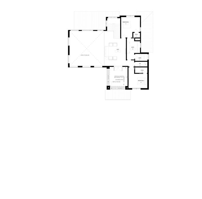 Modern House Plan - 4 Bedrms, 3.5 Baths - 3079 Sq Ft - #223-1007